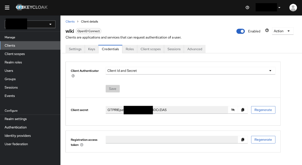 設定 WikiJS 使用 Keyckoak 做身分認證